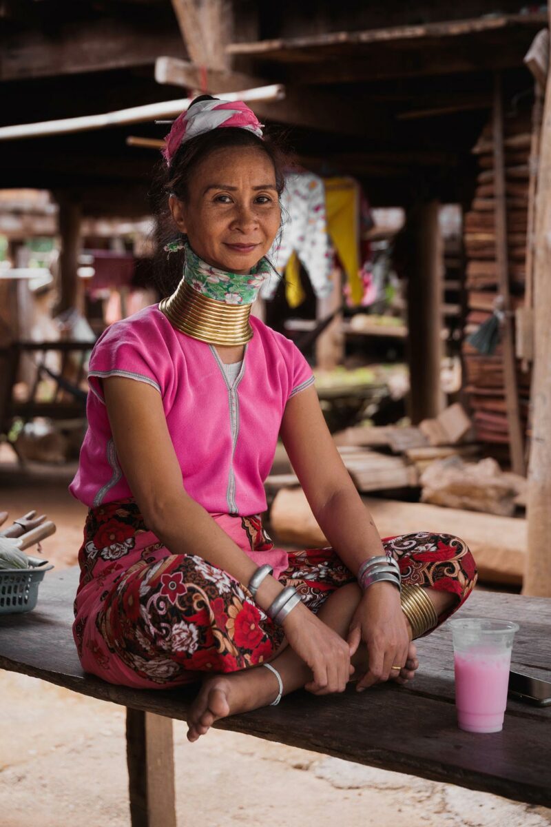 Ma Pang, portrait of a Kayan woman - This Human Tribe